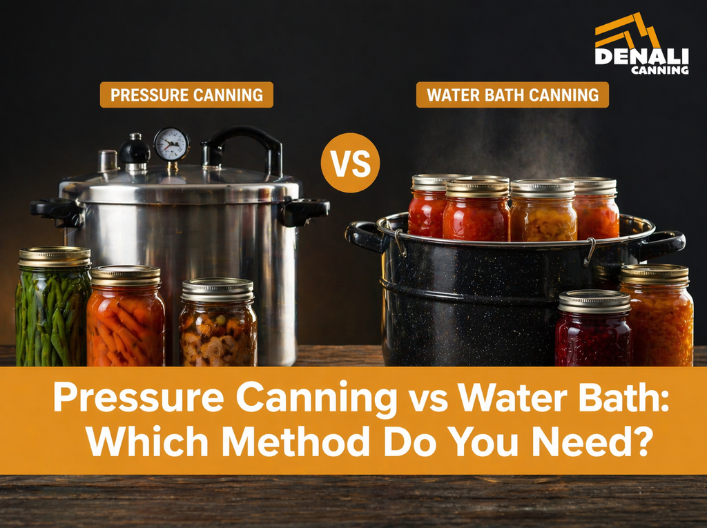 Pressure Canning vs Water Bath: Which Method Do You Need? – Denali Canning